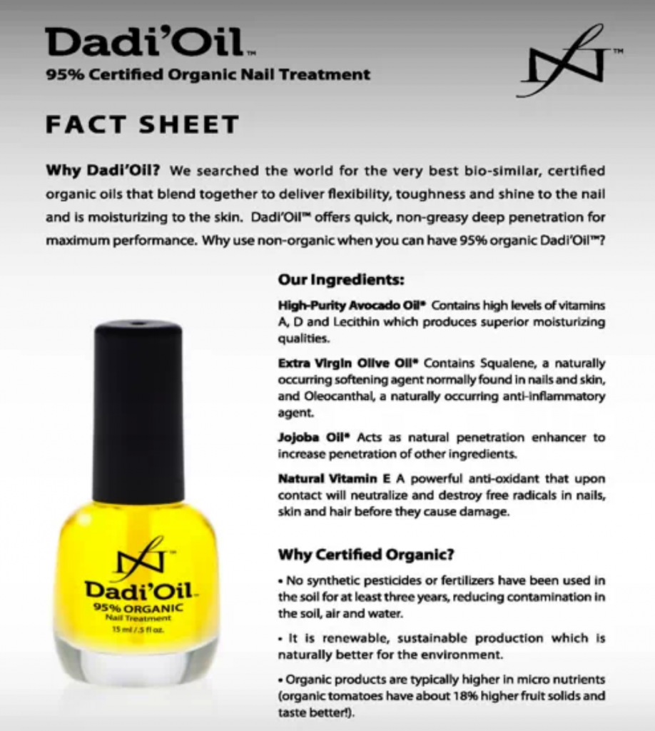 Dadi Oil – Monaco Nail Academy