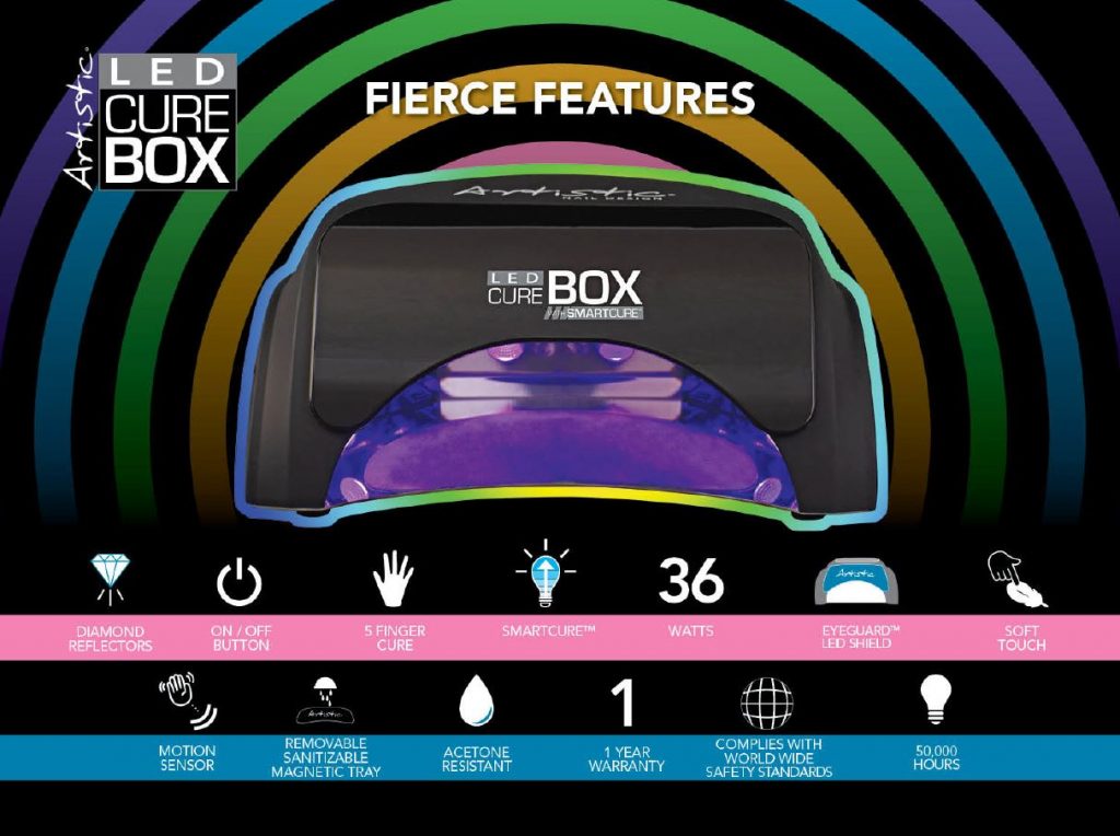 LED Cure Box Light – Monaco Nail Academy