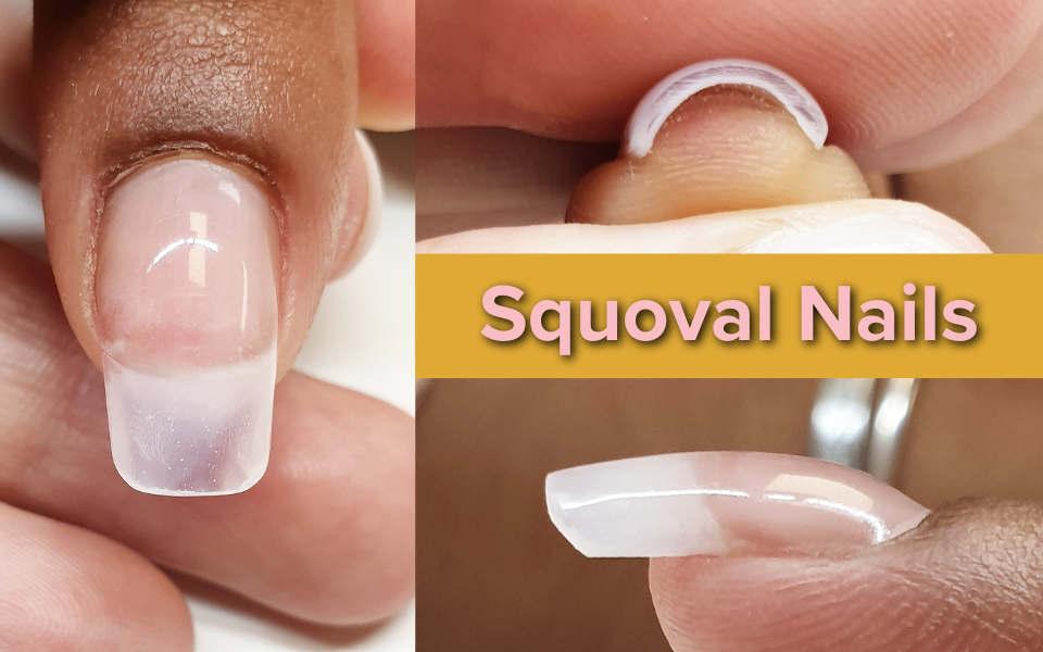 Achieving the Perfect Squoval Nail Shape: Step-by-Step Guide – Monaco ...